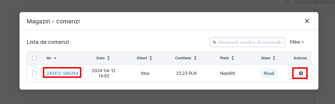 Baza de Tutoriale WebWave » Lista de comenzi